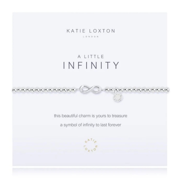 Katie Loxton | Jewelry | Katie Loxton A Little Silver Infinity Bracelet | Poshmark